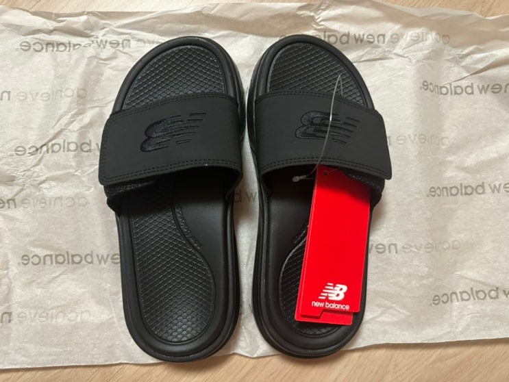 뉴발란스 슬리퍼 - 쿠셔닝 슬라이드 : 네이버 블로그