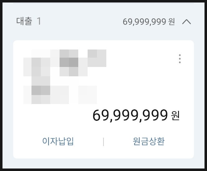 대출은 우습게 보면 안 됩니다 : 네이버 블로그