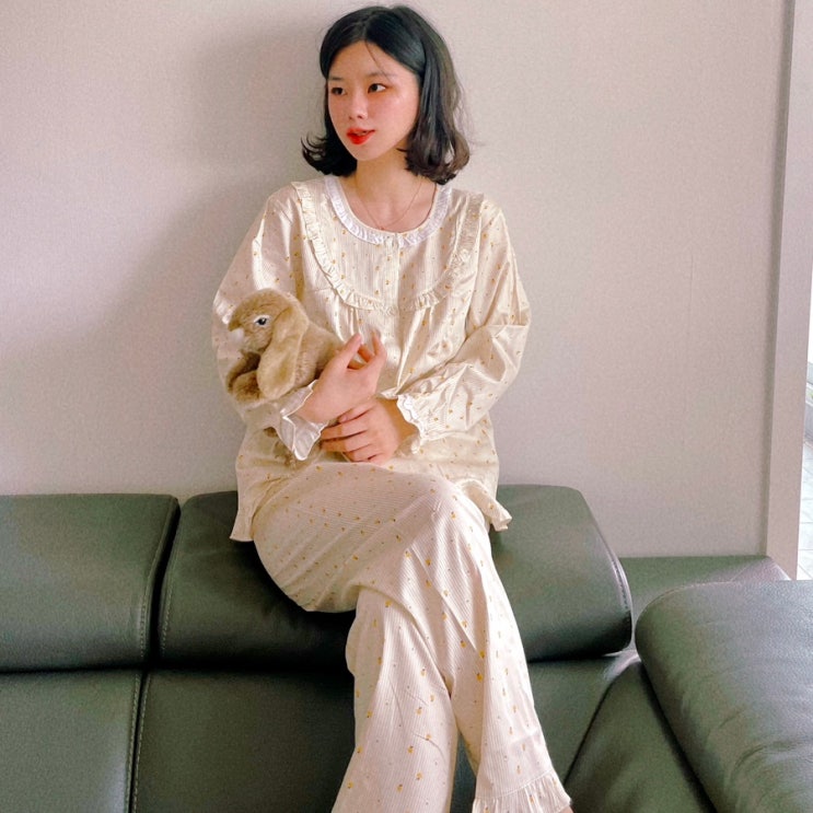 BYC 여름 잠옷 긴팔 파자마 세트 오마이걸 아린 패션 옷 : 네이버 블로그