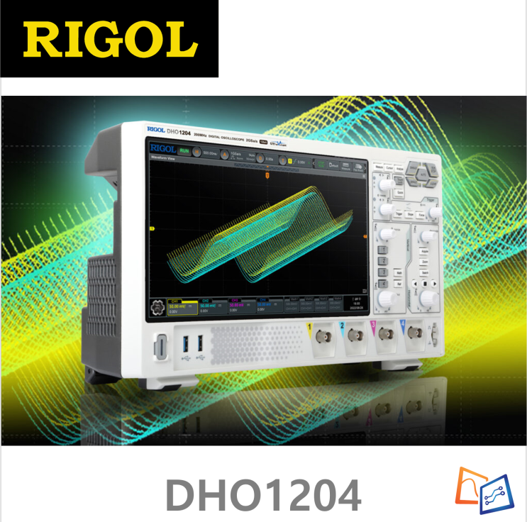 리골 보급형 오실로스코프 [RIGOL DHO1204] 4ch 200MHz 2GSa/s : 네이버 블로그
