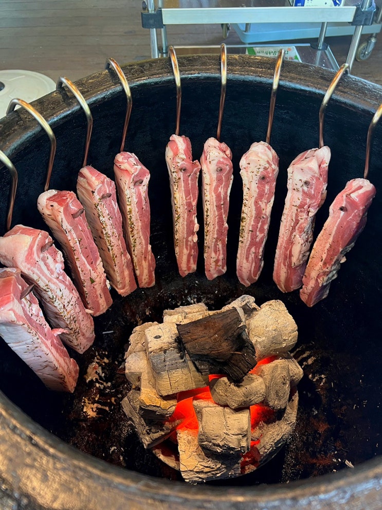 용인고기동 캠핑 분위기 내면서 고기 구워먹는 고기리 계곡 산골 항아리바베큐 메뉴추천 및 솔직리뷰 네이버 블로그