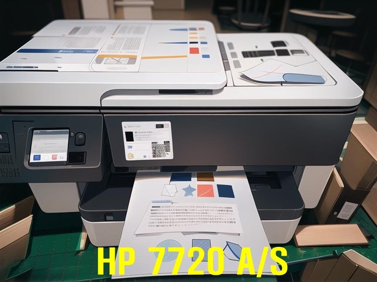 잉크젯 복합기 HP 7720 검은색 인쇄 품질 불량 서비스 방문 : 네이버 블로그