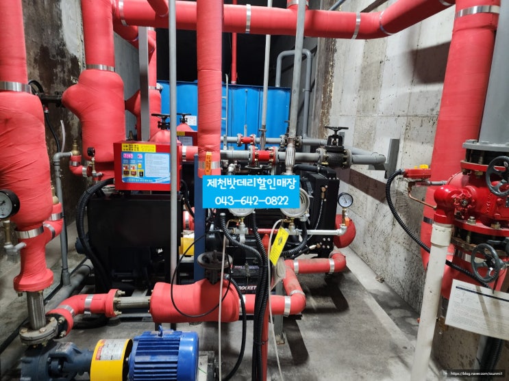 제천 소방펌프 배터리. 제천 설비용 배터리 출장 교체. GB100L : 네이버 블로그