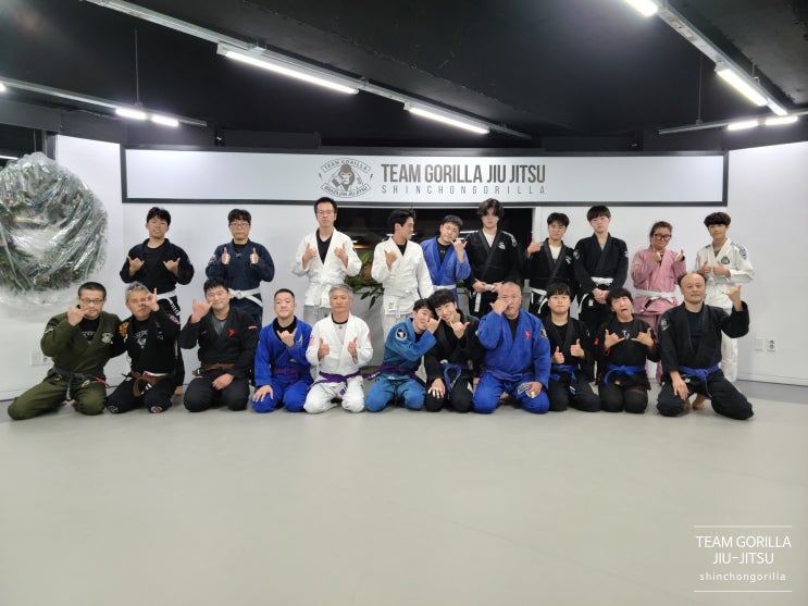 팀 고릴라주짓수 본관 용인수지 주짓수전문체육관 다시 찾아온 무더위를 건강하게 주짓수 하면서 이겨내요~ 네이버 블로그