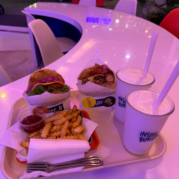 부산 해운대 햄버거 맛있는 인사이드버거 네이버 블로그
