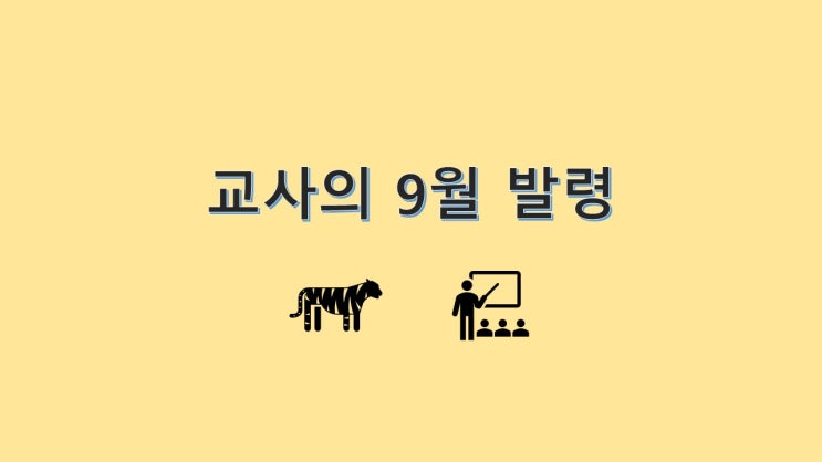 교육정보 교사의 9월 발령 어떻게 준비해야할까요 Feat 인사발령 9월 발령 중간발령 정기발령 기간제 교사 경력