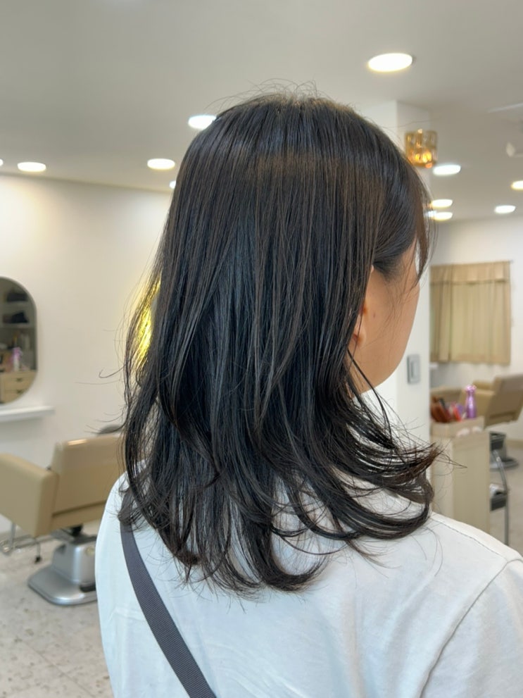 춘천미용실후평동미용실디자인바이제니 중단발레이어드펌미디움레이어드펌중단발펌춘천파마잘하는곳 네이버 블로그