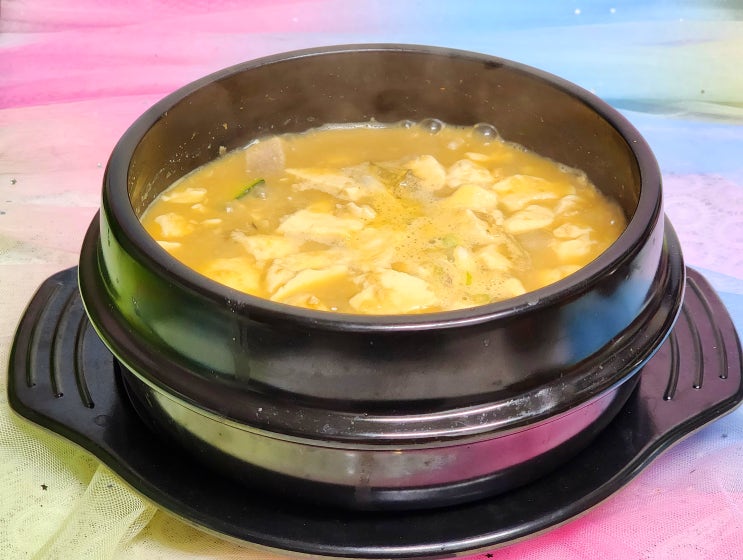 순두부 요리 돼지고기 하얀 순두부찌개 끓이는 법 쌀뜨물 넣은 청국장찌개 네이버 블로그