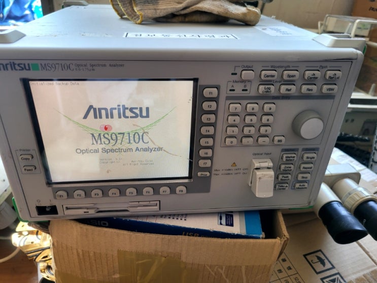 Anritsu 안리츠 광스펙트럼 분석기 Optical Spectrum Analyzer 중고판매 MS9710C : 네이버 블로그