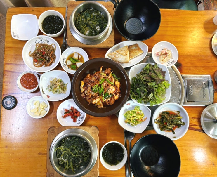간석동 백반 간석오거리역맛집 곤드레밥정식 사랑채가족외식추천 네이버 블로그
