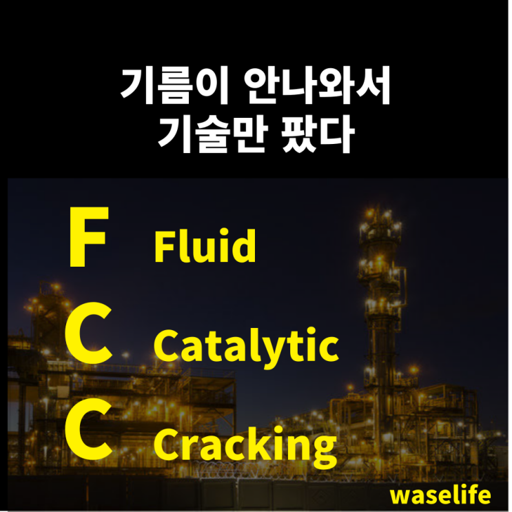 석유화학플랜트 공정 Petrochemical Plant Process, FCC (Fluid Catalytic Cracking ...