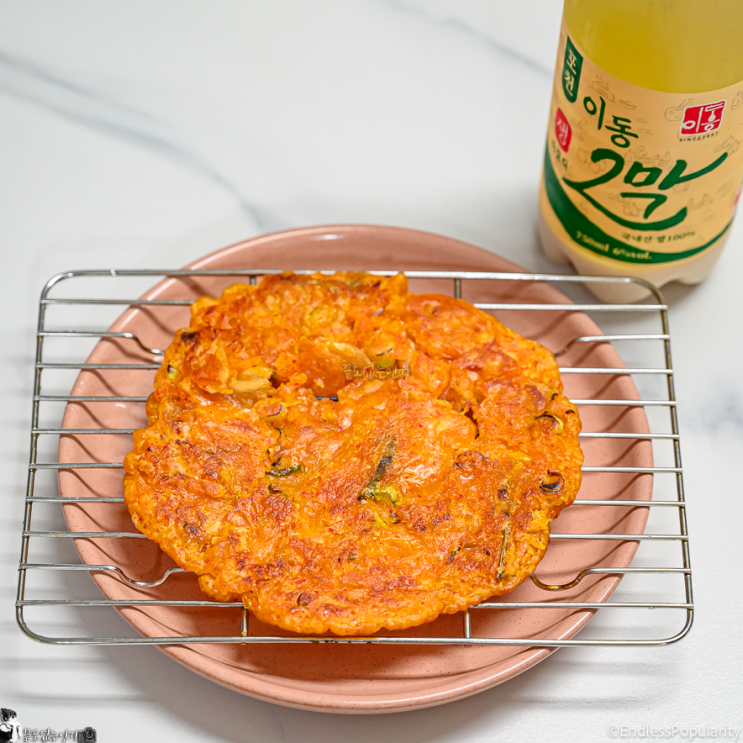 백종원 김치전 만들기 막걸리 안주 참치김치전 튀김가루 김치부침개 만드는법 네이버 블로그