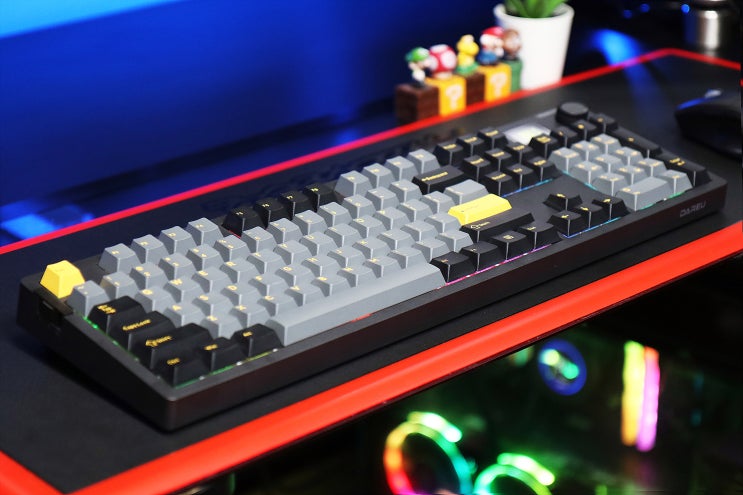 DAREU 다얼유 A104 PRO 유무선 블루투스 가스켓 기계식 키보드 추천합니다. : 네이버 블로그