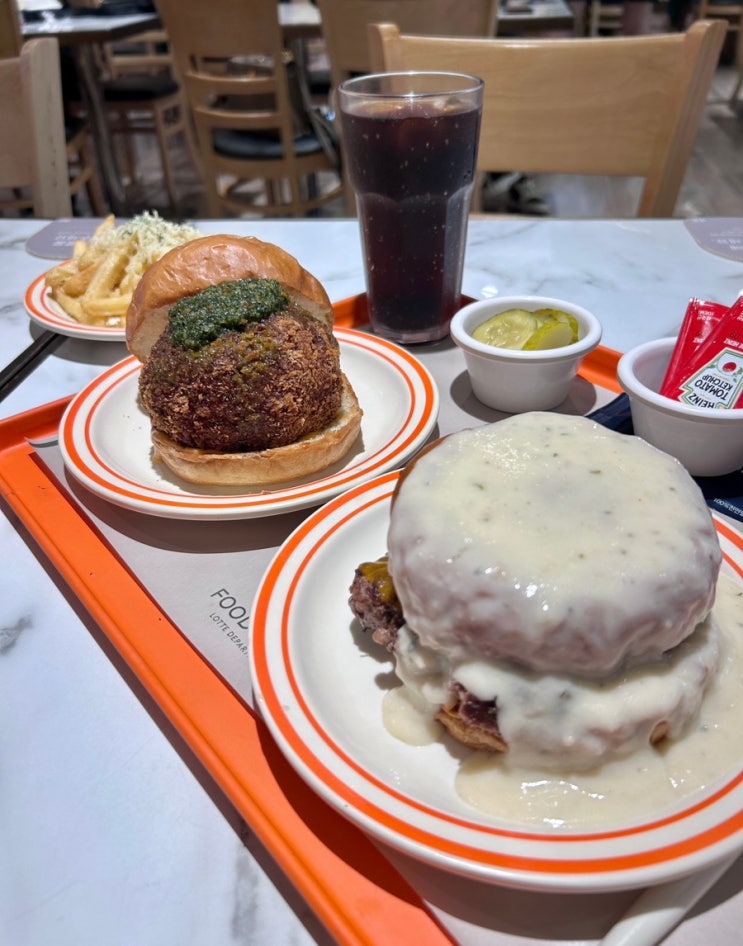 속초에서 날아온 홍게버거 맛집 명동 수제버거 멜팅소울 롯데백화점 본점 네이버 블로그