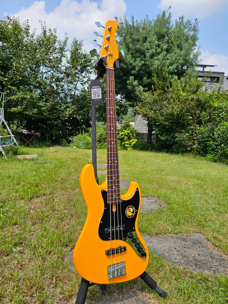 사이어 마커스 밀러 V3 재즈 베이스 액티브 오렌지 SIRE MARCUS MILLER V3 ACTIVE JAZZ BASS ...