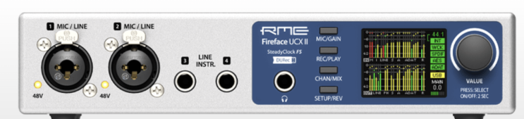 RME UCX VS UCX II (UCX2)의 차이점, 달라진 점, UFX MINI 버전 성격이 강하다. (오인페, 오디오 ...