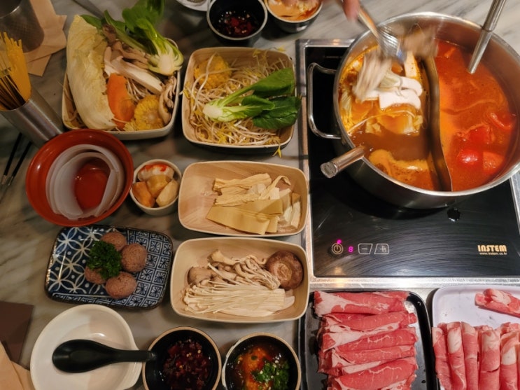 판교 중식당 훠궈샤브샤브 맛집 제이스팟 네이버 블로그