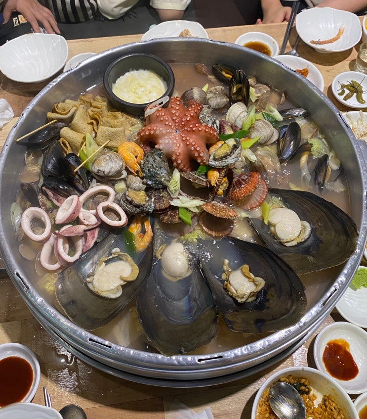 구디 조개전골 맛집 택이네 조개전골 국물이 진국 구로디지털단지 회식 장소 추천 네이버 블로그