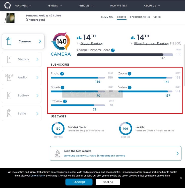DXOMARK 스마트폰 카메라 순위 : 네이버 블로그