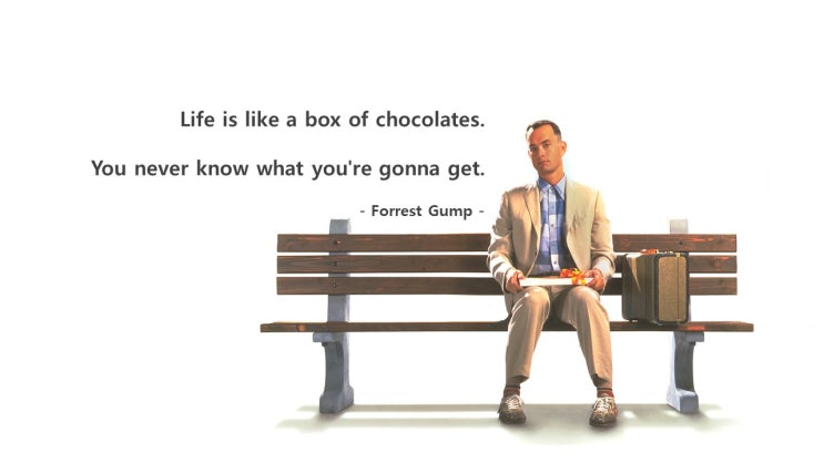인생(life); 포레스트 검프 (Forrest Gump)-[Life Quotes & Proverb: 영어 인생명언 & 명대사 ...