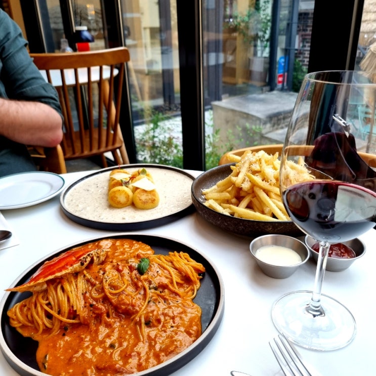 [성수/서울숲] dooop 둡 서울숲 근처 기념일 레스토랑 식당 내돈내산 메뉴 가격 캐치테이블 예약방법 유의사항 : 네이버 블로그