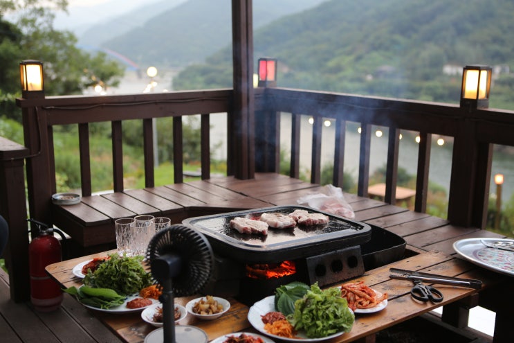 지리산 계곡 펜션 섬진강하늘풍경펜션 네이버 블로그