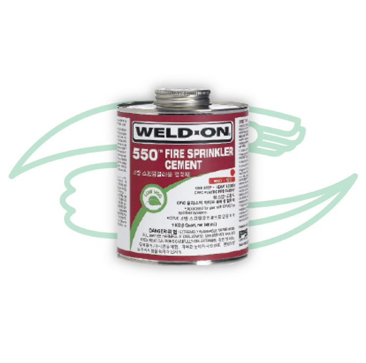 WELD ON 550 : 소방용 CPVC 배관재, 소방 스프링쿨러용 접착제 : 네이버 블로그