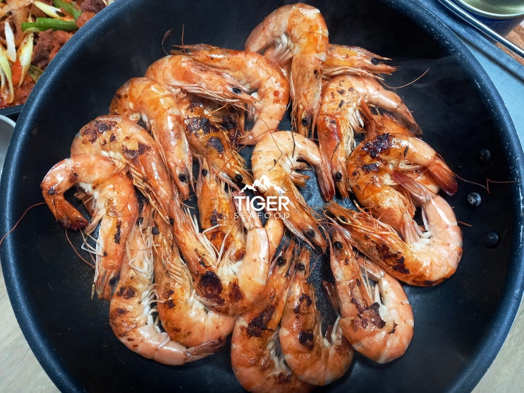 타이거 수산 캠핑의 꽃 새우소금구이 흰다리새우 대하구이 에콰도르새우더 맛있게 즐기기 꿀팁 네이버 블로그