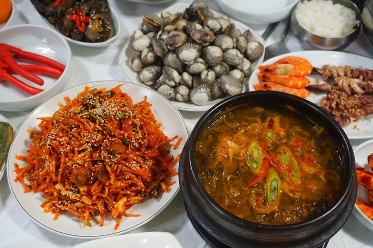 순천 맛집 향미정 꼬막정식과 우진해장국 고사리육개장까지 네이버 블로그