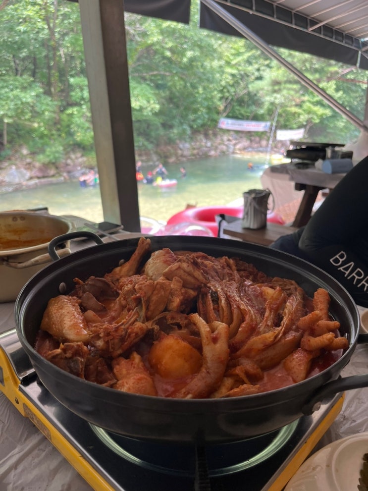 전주 근교 완주 동상계곡 여름 물놀이 제일 산장 평상 대여 메뉴 가격 꿀팁 네이버 블로그