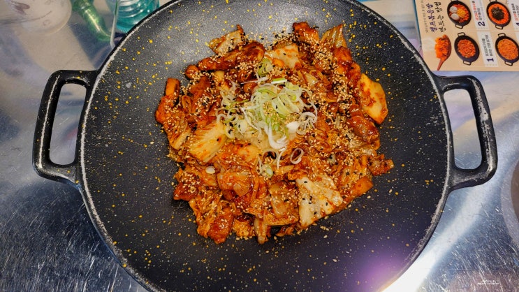 돼지김치구이에 소주 한잔 하기 좋았던 길동 삼산회관 네이버 블로그