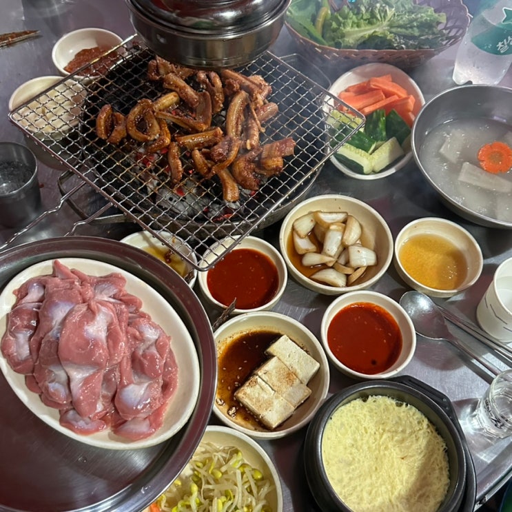 대구 송현동 맛집 대물숯불곰장어 노상 포장마차 꼼장어 생똥집 추천 네이버 블로그