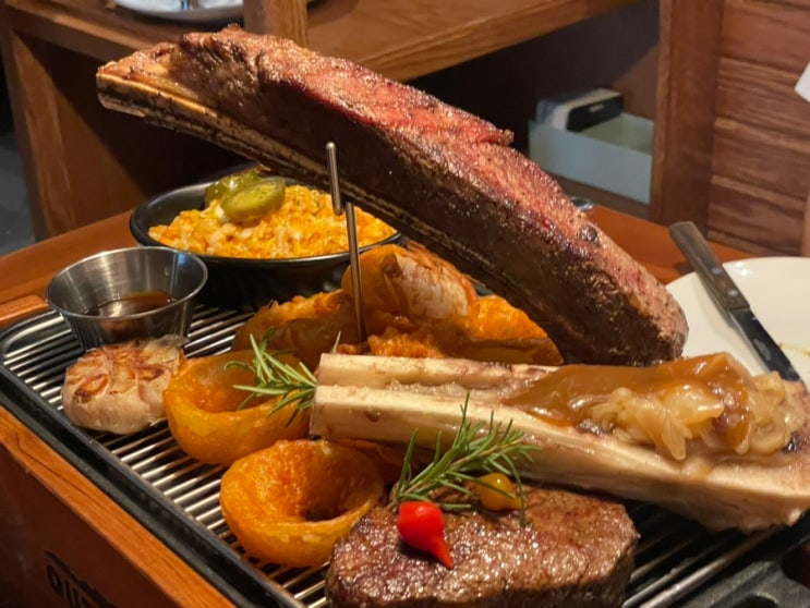 용인 수지 아웃백 신메뉴 본앤본 프레스티지 스테이크 먹은썰 이 돈이면 호텔뷔페간다 네이버 블로그