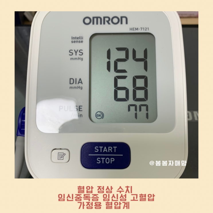 혈압 정상 수치 저혈압 수치 임신중독증 임신성 고혈압 출산 원인 증상 가정용 혈압계 임산부 혈압 측정기 네이버 블로그