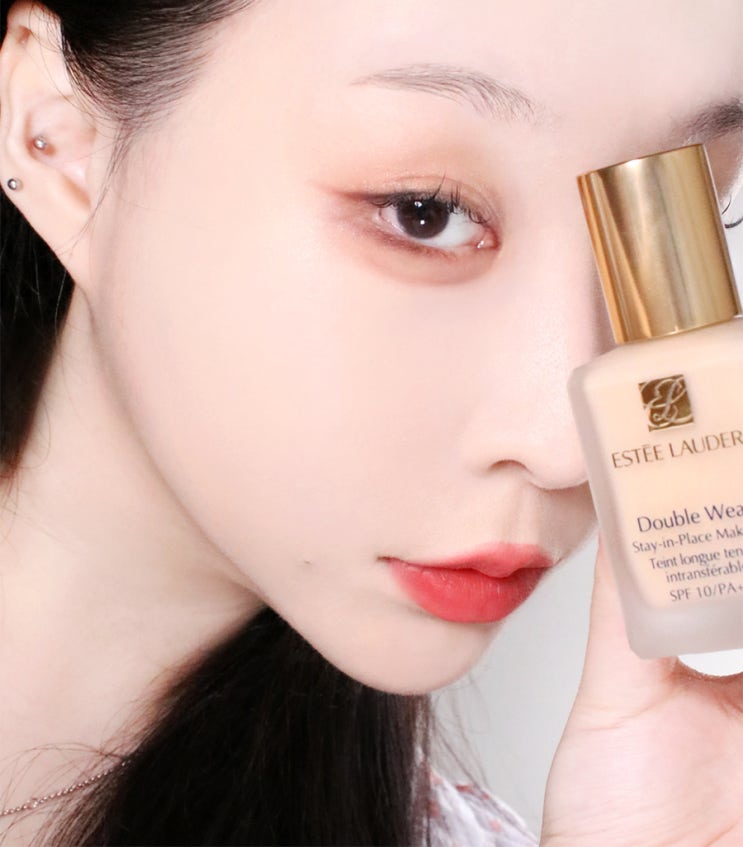에스티 로더 더블웨어 파운데이션 포슬린본쿨바닐라 And 퓨어 컬러 립스틱 베이스 히어로 꿀조합 네이버 블로그