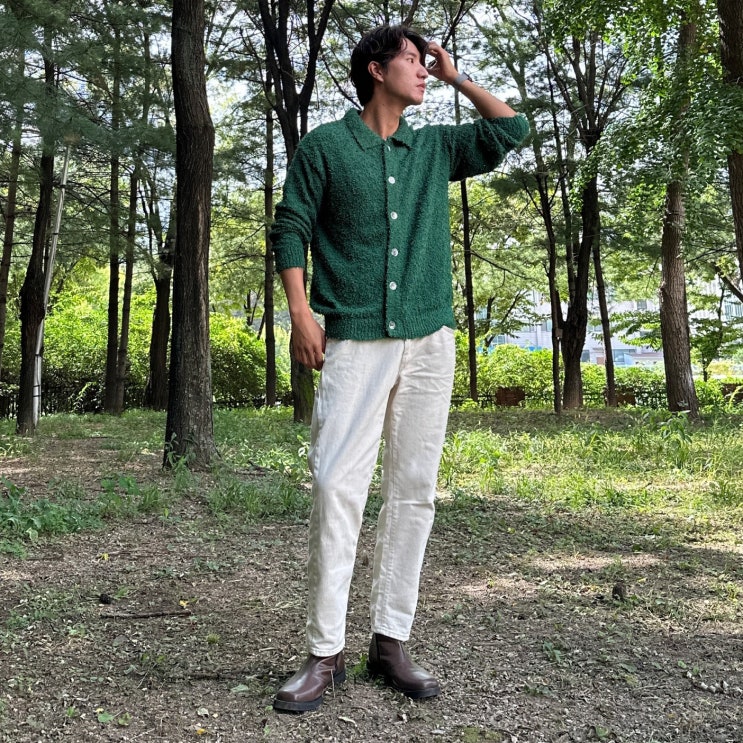 남자 니트 가디건 가을 남친룩 코디 브랜드 니티드 추천 네이버 블로그