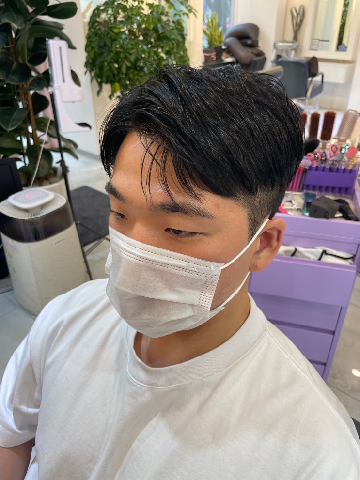 대흥역미용실 맨즈헤어 짧은 가르마 헤어스타일 추천드립니다 살롱엔제이 대흥점 민소 디자이너 스타일 네이버 블로그