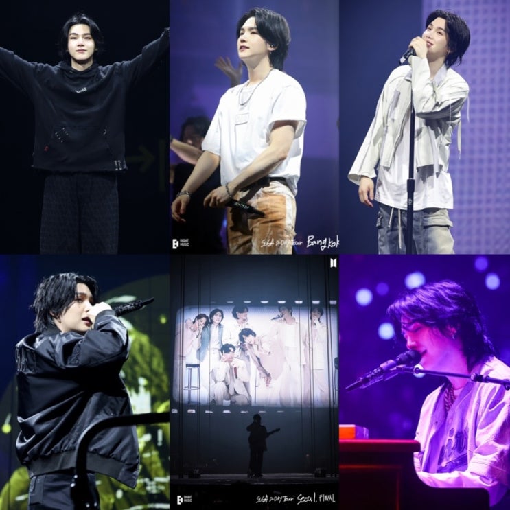 [BTS 방탄소년단 슈가] 230821 SUGAㅣAgust D D-DAY TOUR Stage 포토스케치 공개 : 네이버 블로그