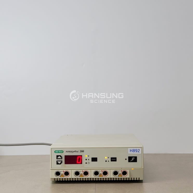 BioRad PowerPac 200 Electrophoresis Power Supply , 전기영동 전원 공급 장치 (H892 ...