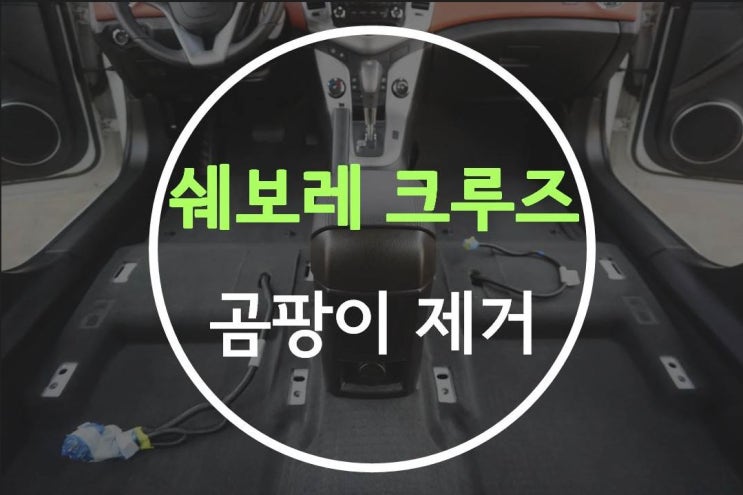 카앤쿡 대전 실내세차 곰팡이제거 실내크리닝으로 해결크루즈 네이버 블로그