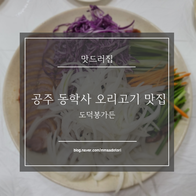공주 대전 동학사 가족모임하기 좋은 맛집 오리고기 맛집 수제비 맛집 도덕봉가든 네이버 블로그