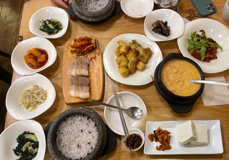 서오릉 민속두부마을과돌솥밥 건강한 두부마을정식 후기 네이버 블로그
