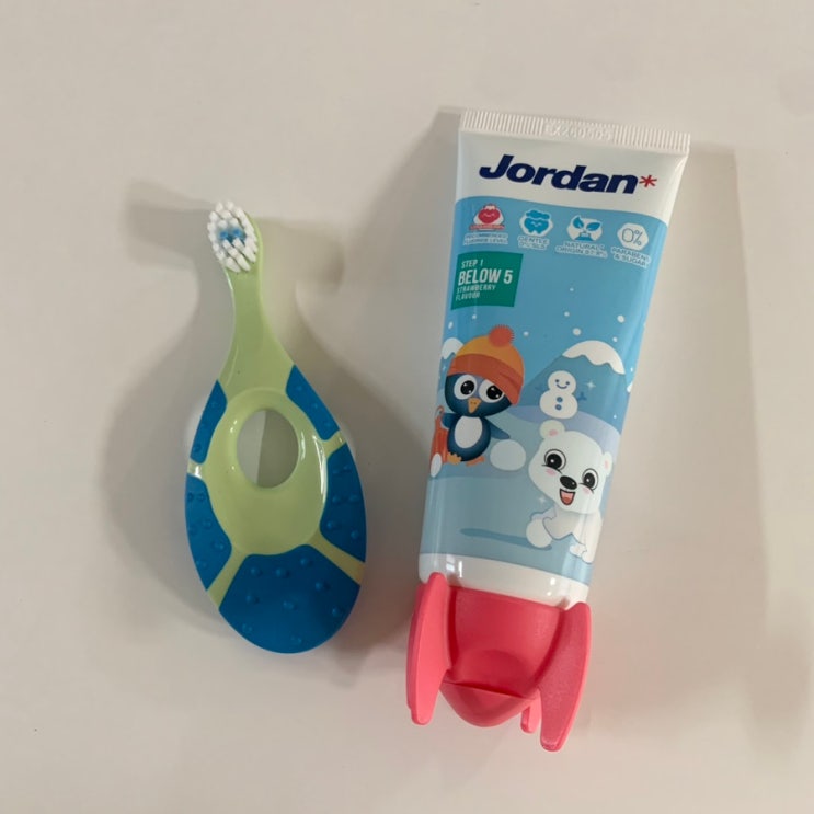 조르단 유아칫솔 치약 아기 첫 칫솔 치약으로 사용해오고 있는 찐 추천템 네이버 블로그