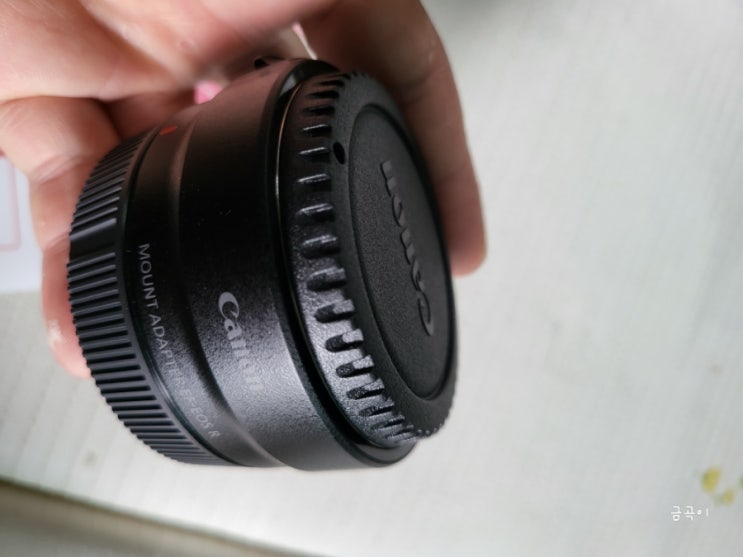 캐논 EF - EOS R 렌즈 어댑터 언박싱!! : 네이버 블로그