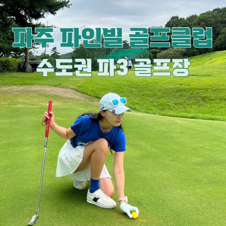 어프로치연습장 있는 서울 파3골프장 경기도 파주 파인빌 파쓰리 가성비 골프장 네이버 블로그