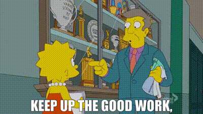 [갭과 현상유지] Keep up the good work! I'll catch up on work! : 네이버 블로그