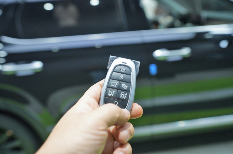 더뉴팰리세이드 원격 스마트 주차보조 RSPA , 디지털 센터 룸미러, HUD 시공 : 네이버 블로그