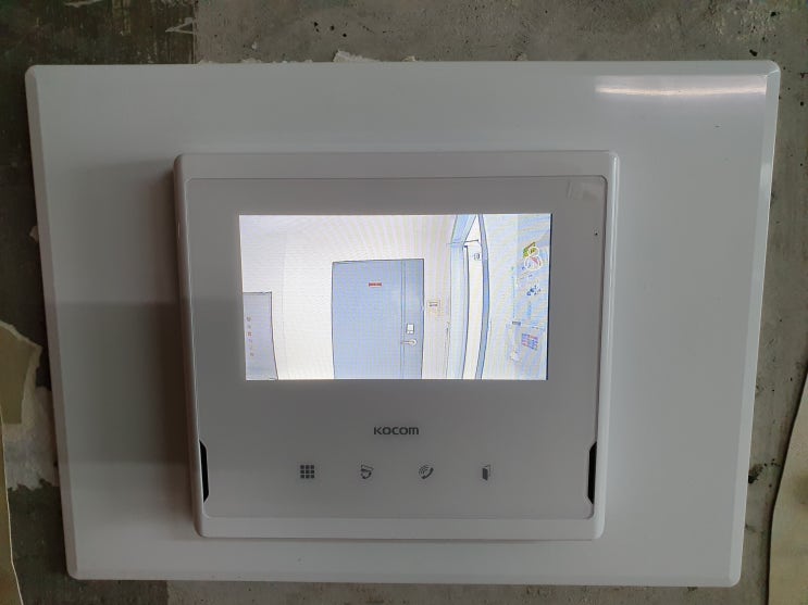 광진구 구의동 현대프라임아파트 코콤 비디오폰 KCV-S701, 베스틴 도어락 IDL-300 설치 후기 : 네이버 블로그