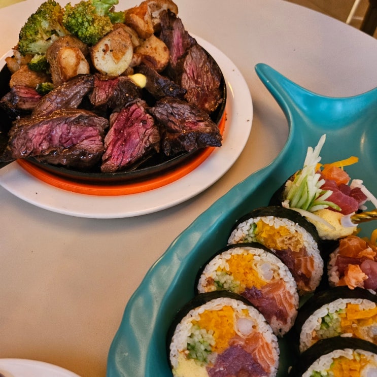 신사역 가로수길 맛집 성수명당 신사점 소개팅 예약 데이트 추천 술집 스테이크 후토마끼 맛집 네이버 블로그
