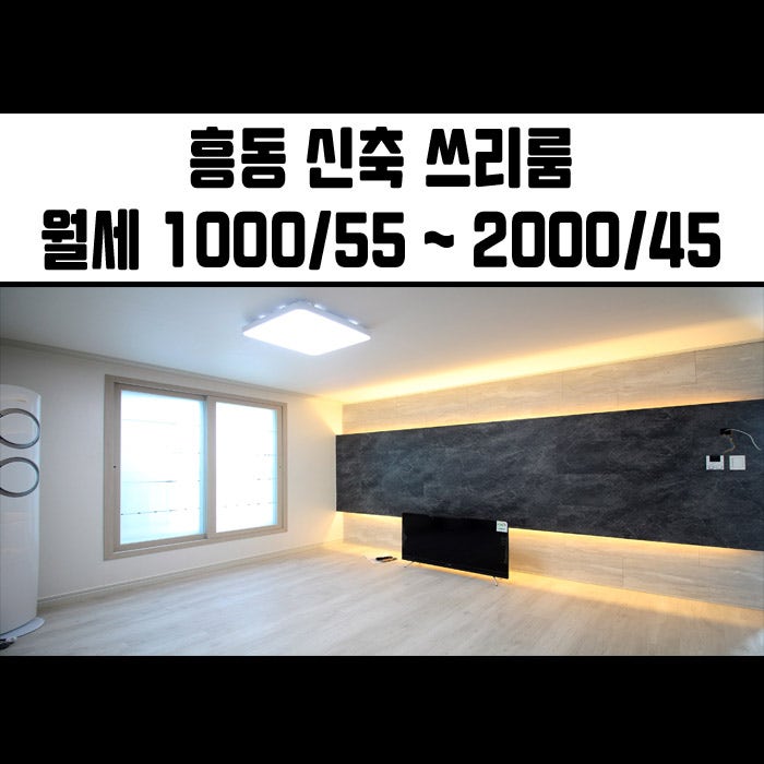 김해 쓰리룸 흥동 거실활용 가능한 빌라구조에요~ 방2 거실넓은 투룸 월세 원룸 임대 Lh 전문 부동산 공인중개사